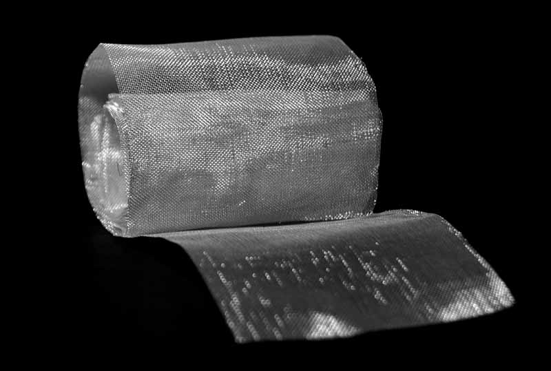 Silver Gauze 610 mm x 76 mm Welded in 4 Places - Elemental Microanalysis