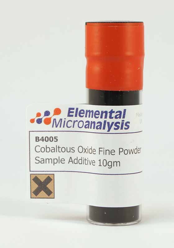 Cobaltous Oxide Fine Powder Sample Additive 10gm - Elemental Microanalysis