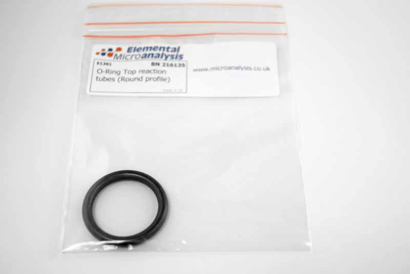 O-Ring Top reaction tubes (Round profile) - Elemental Microanalysis