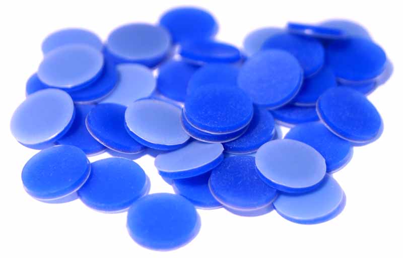 Blue Silicone/PTFE Septum 8-ST101 Pack of 1000 313 03216 - Elemental ...