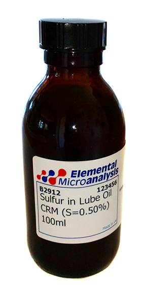 DISCONTINUED Sulfur in Lube Oil (S=0.511%) 100ml See Cert 833111 ...