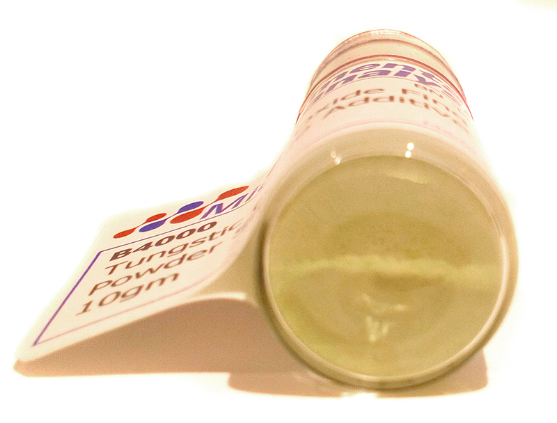 Tungstic (VI) Oxide Fine Powder Sample Additive 10gm - Elemental ...