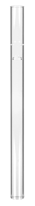 Quartz insert open both ends 15mm OD x 205mm Pack of 5 - Elemental ...