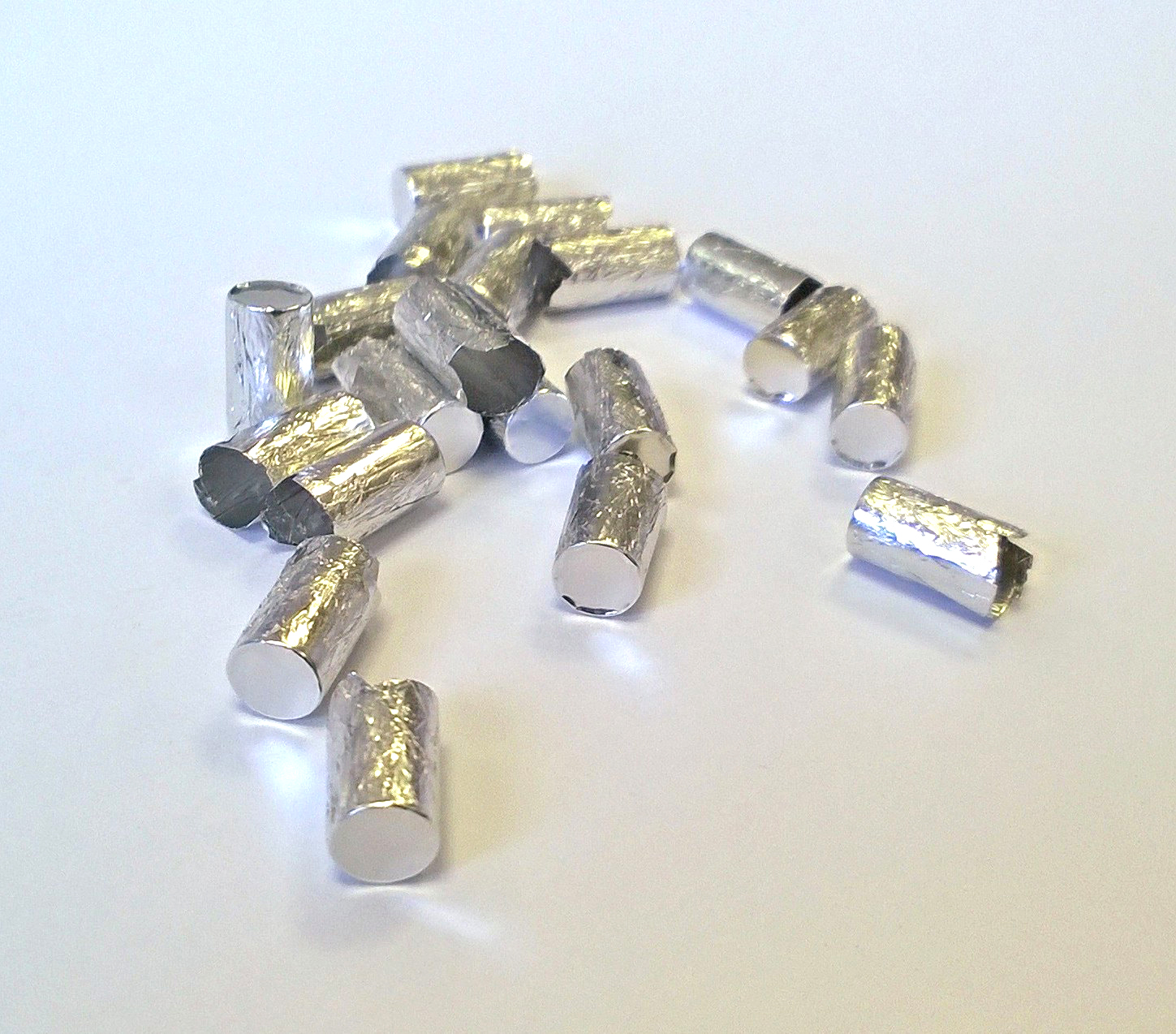 Tin Capsules Pressed Standard Weight 9 x 5mm pack of 250 | Elemental ...