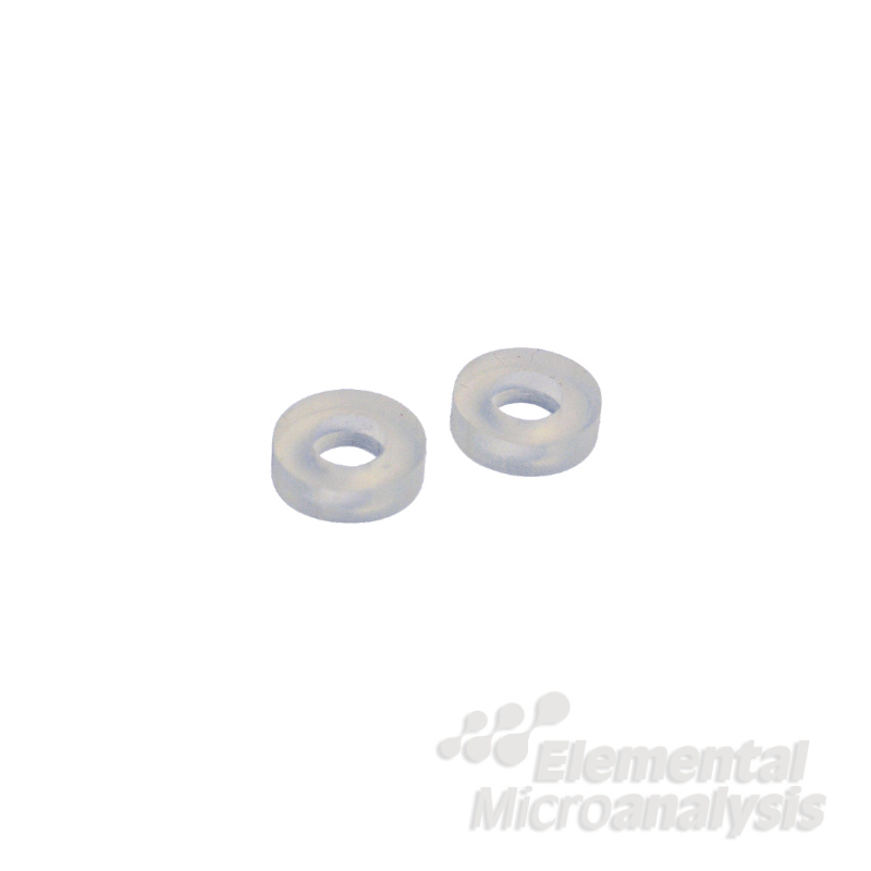 Silicone O-Ring 12x6 Diameter Pack of 2 290 03635 - Elemental Microanalysis