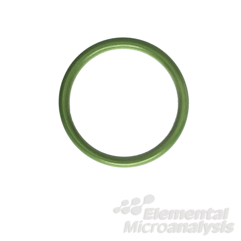 O-ring, green, 29.5 x 3mm 05 002 306 - Elemental Microanalysis