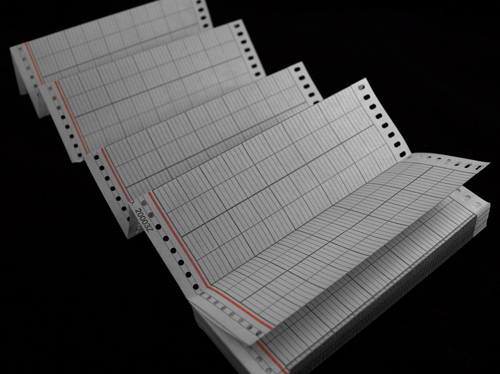 Chart Paper Z Fold 35265000 pack of 2 - Elemental Microanalysis