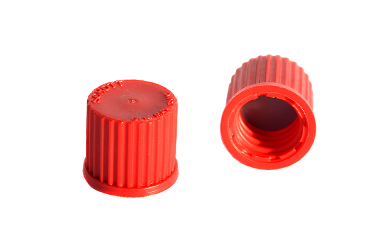 GL14 Blanking Cap Red Pack of 2 - Elemental Microanalysis