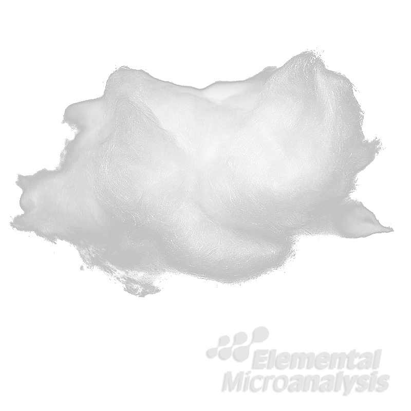 Silica (Quartz) Wool Very Fine 15 g - Elemental Microanalysis