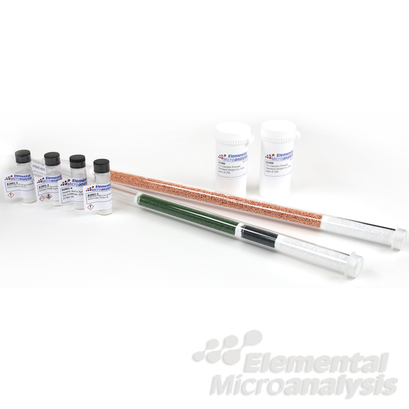 Start up kit for 500 (CN) Dual analyses C11-072 - Elemental Microanalysis