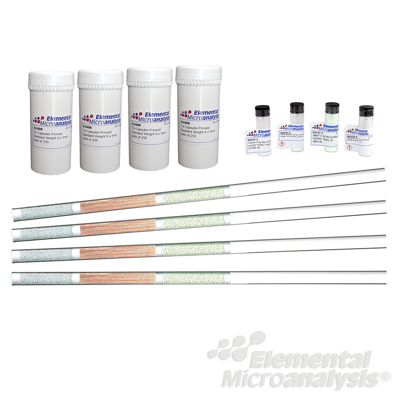 Start up Kit for 1000 analyses (CHNSwHeteroatoms) C11-074 - Elemental ...