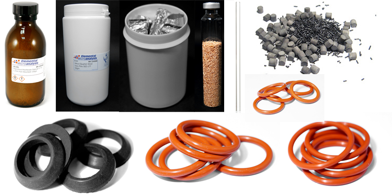 Consumables Kit (1000 analyses) EA1112 NC Soils Magnesium Perchlorate 5 ...