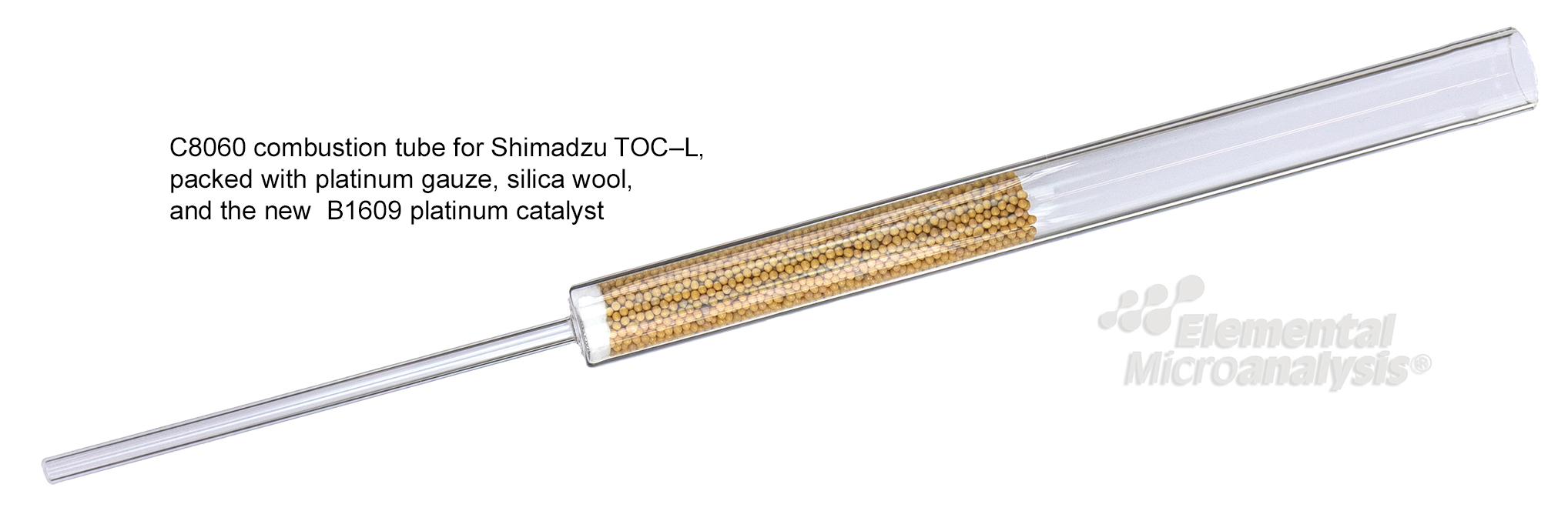 New TOC catalysts for Shimadzu® | Elemental Microanalysis