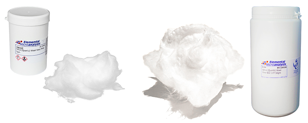 Silica (quartz) wool | Elemental Microanalysis
