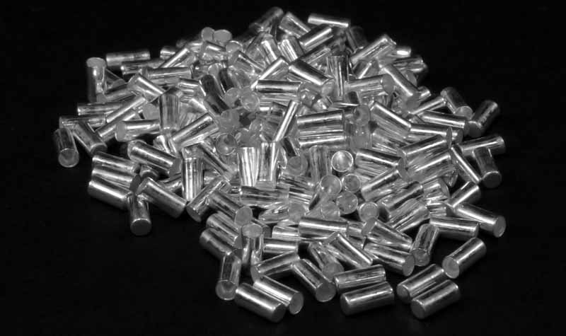 Silver Capsules Smooth Wall 5x2mm pack of 250 24005100 - Elemental ...