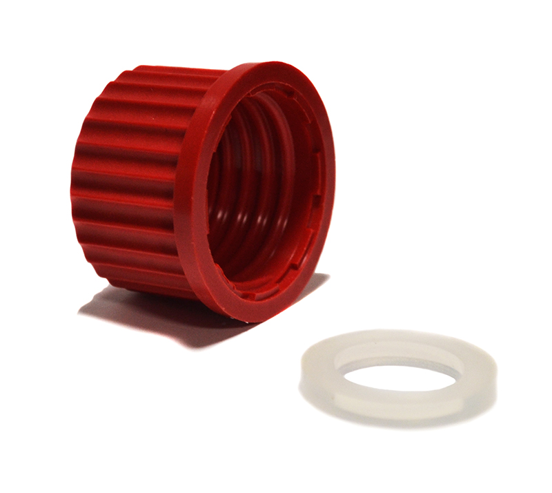 Cap Kit for GL32 Threaded Joint Red Cap & Silicone Seal - Elemental ...
